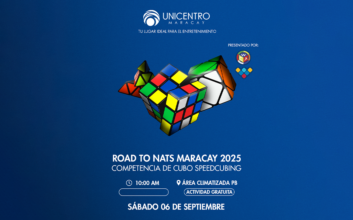 Road to nats Maracay 2025 Competencia de Cubo Speedcubing - Unicentro ...